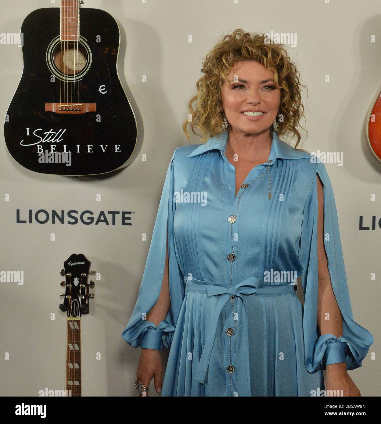 Los Angeles, United States. 08th Mar, 2020. Cast member Shania Twain ...