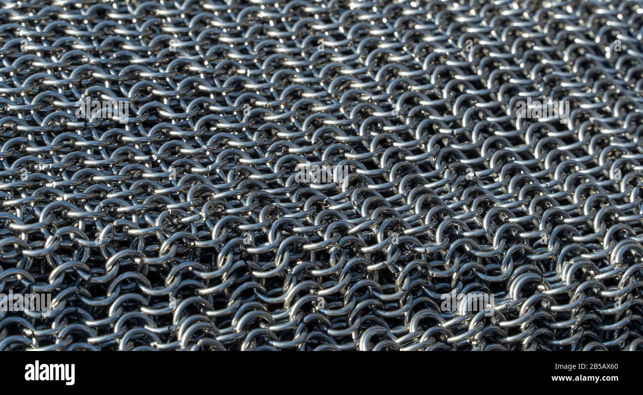 Chainmail texture hi-res stock photography and images - Alamy
