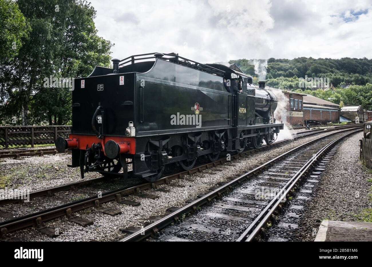 Class 4f steam locomotive hi-res stock photography and images - Alamy
