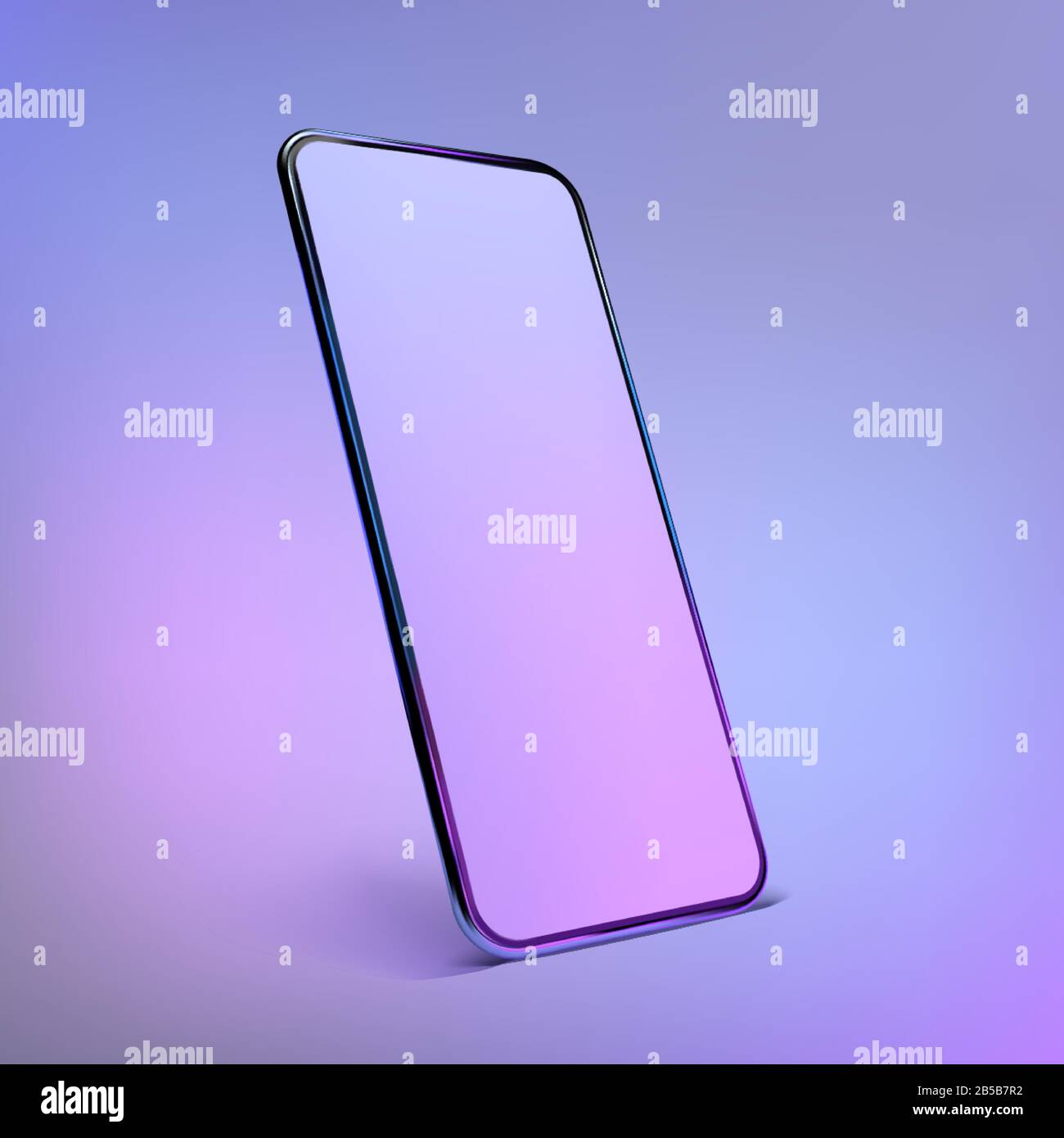 3D realistic colorful smartphone mockup. Template for infographics and ...