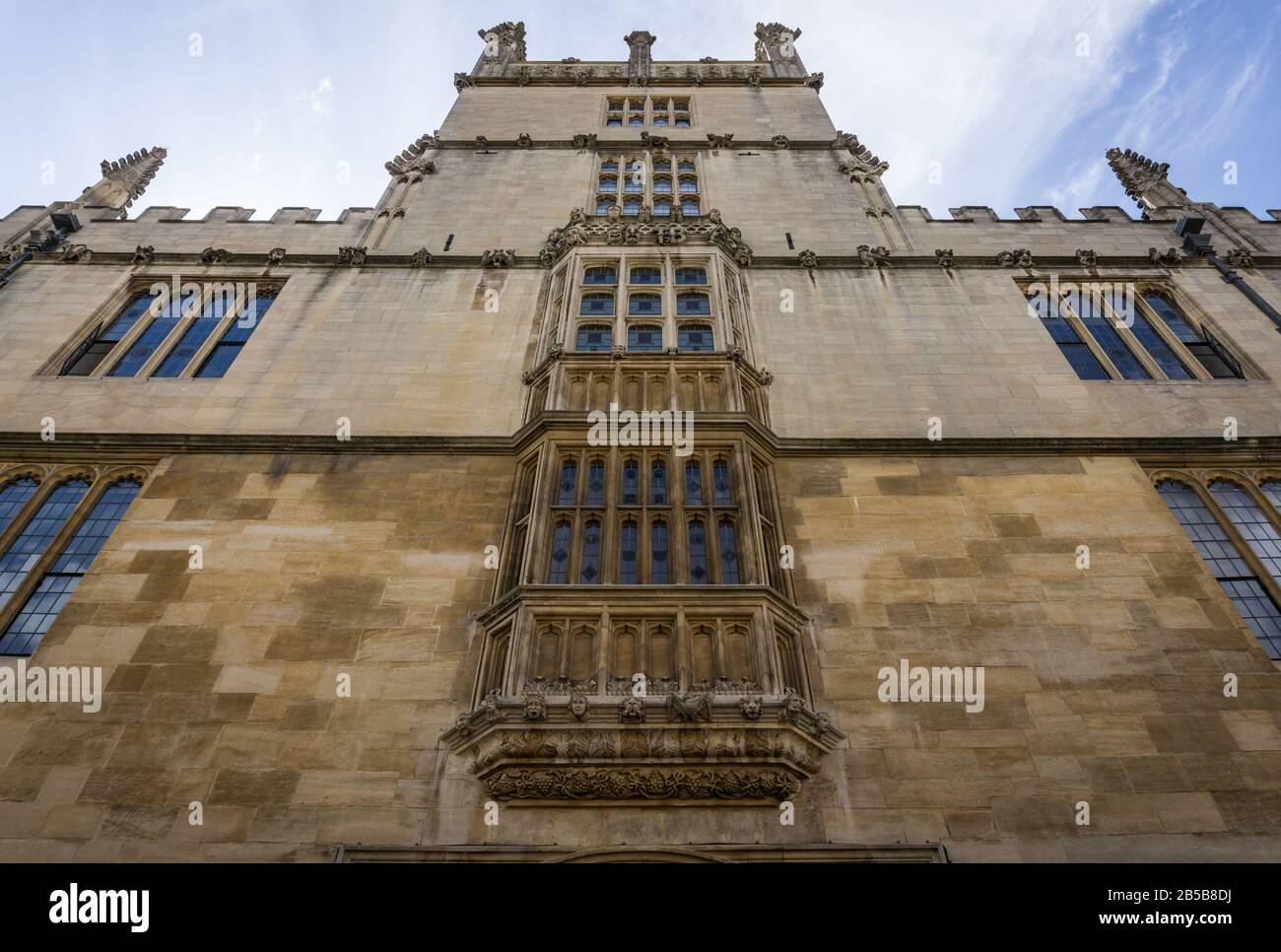 The Tower of Five Orders at the Bodleian Library, Oxford, Oxfordshire ...