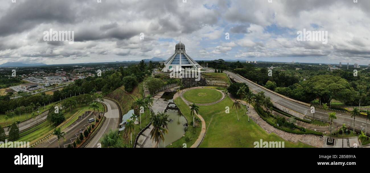 Kuching, Sarawak / Malaysia - March 8, 2020: The Landmark Buildings and ...