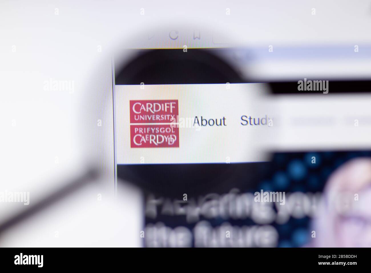 Cardiff university logo hi-res stock photography and images - Alamy