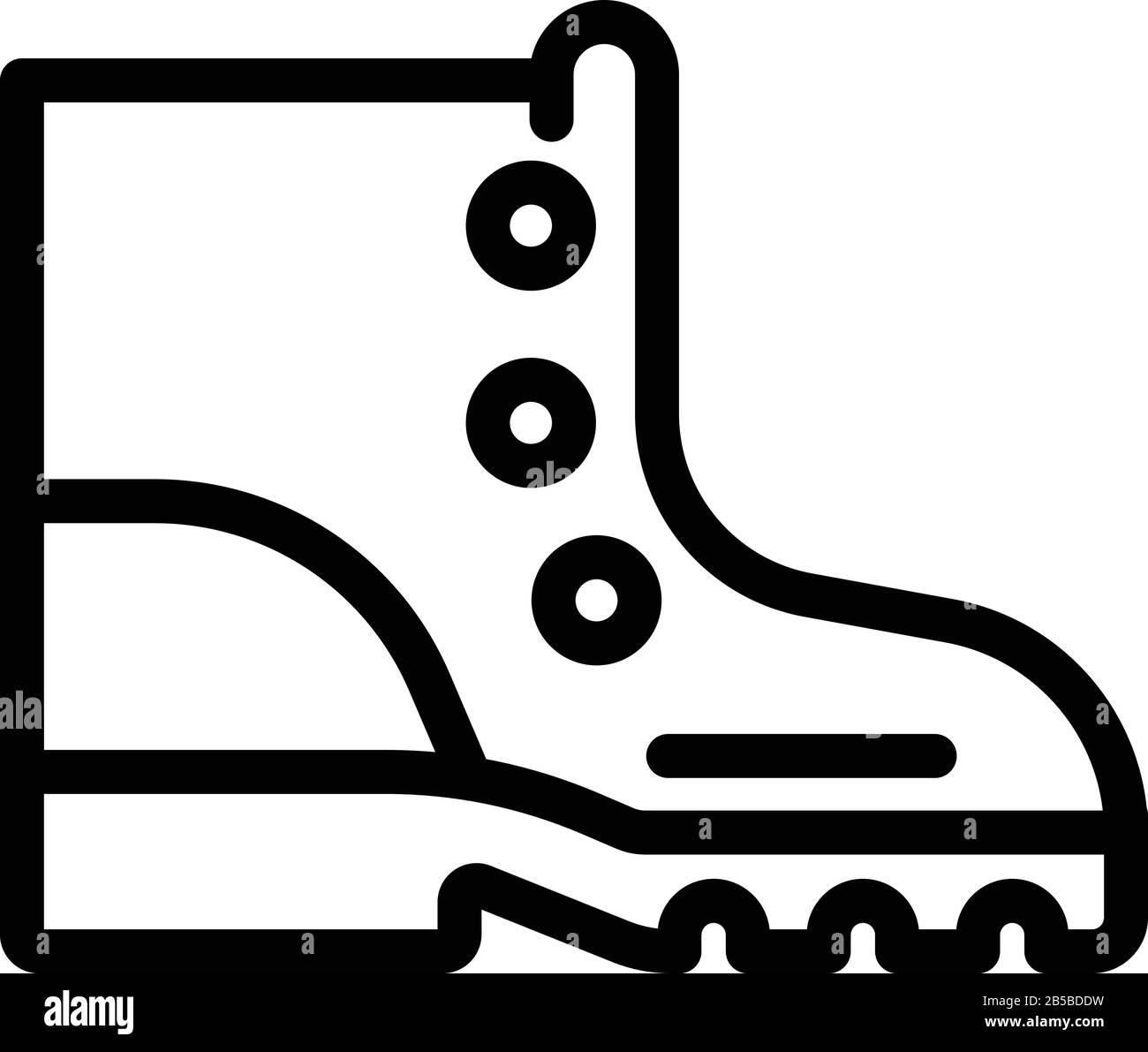 Hiking boot icon, outline style Stock Vector Image & Art - Alamy