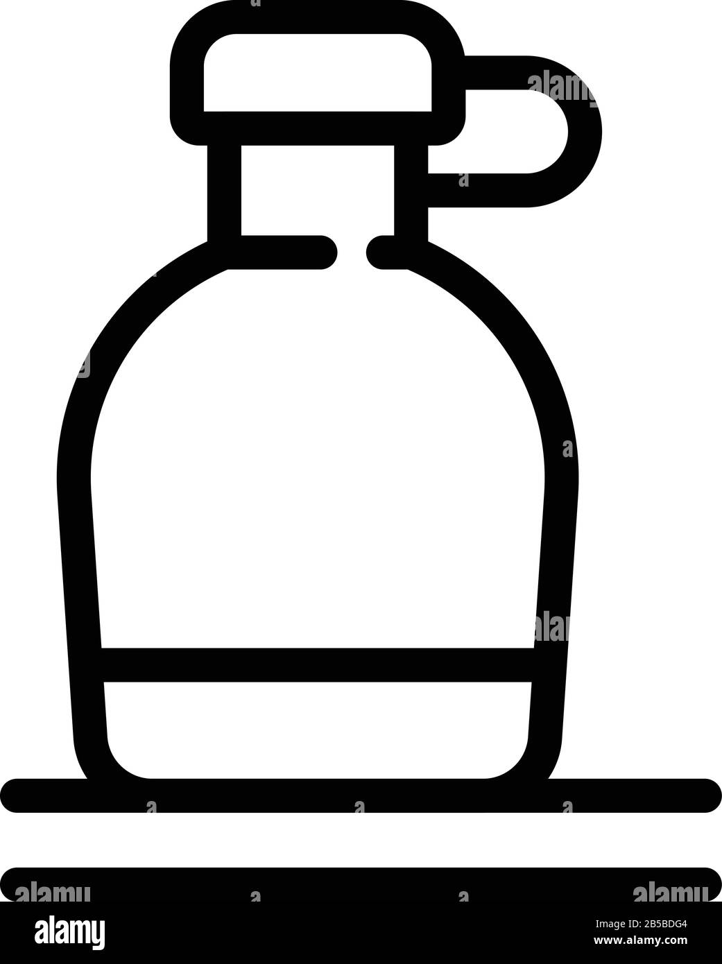 Water flask bottle icon, outline style Stock Vector Image & Art - Alamy