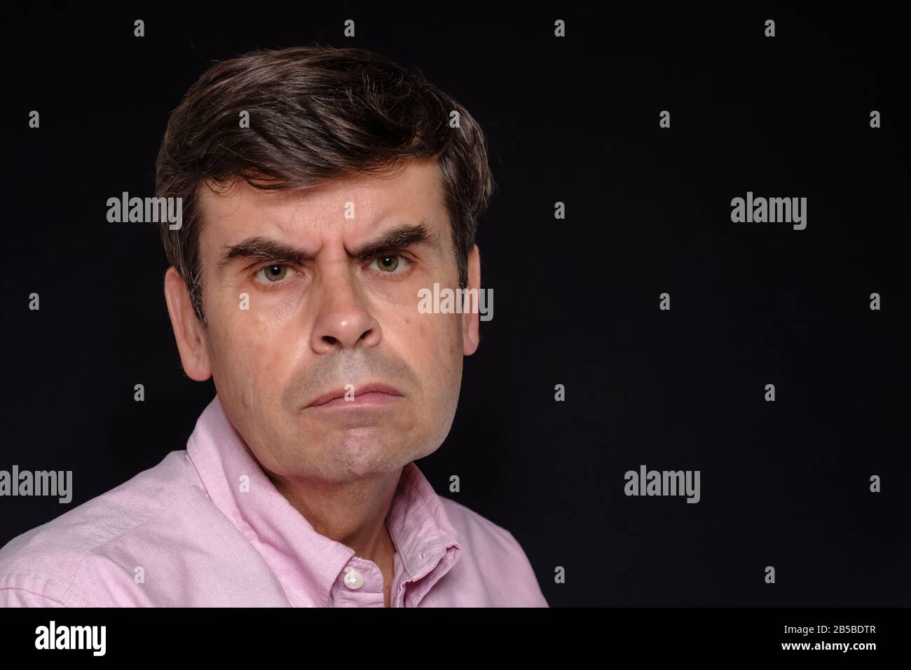 Just one man Stock Photo - Alamy