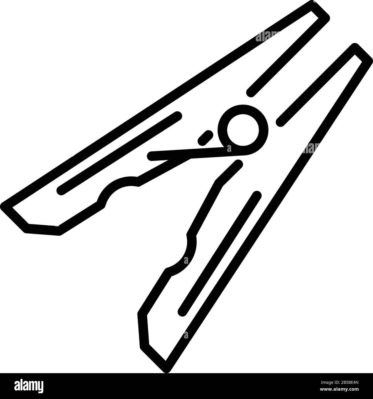Clamp clothes pin icon, outline style Stock Vector Image & Art - Alamy Clamp clothes pin icon, outline style Stock Vector Image & Art - Alamy