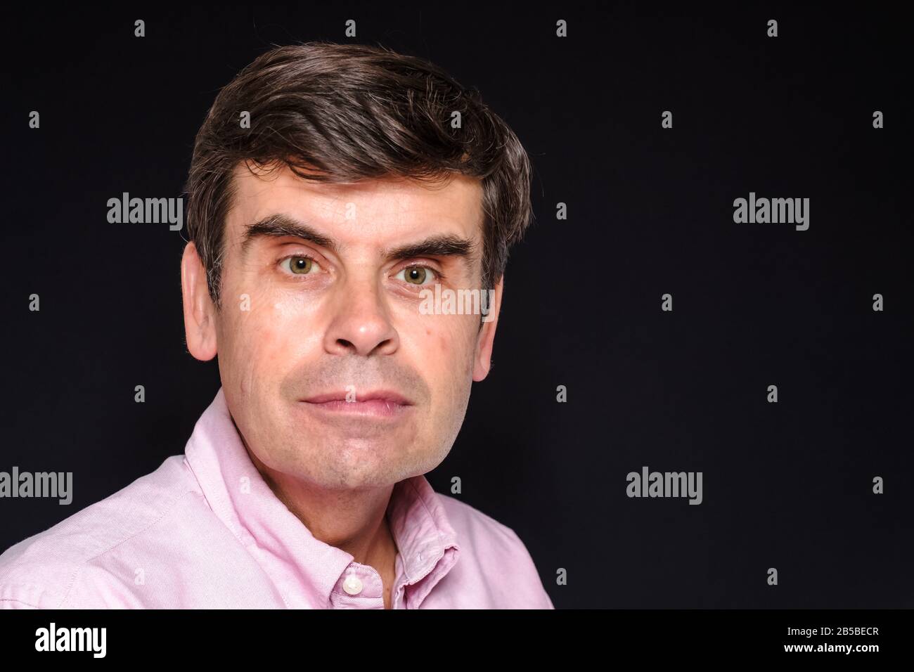 Just one man Stock Photo - Alamy
