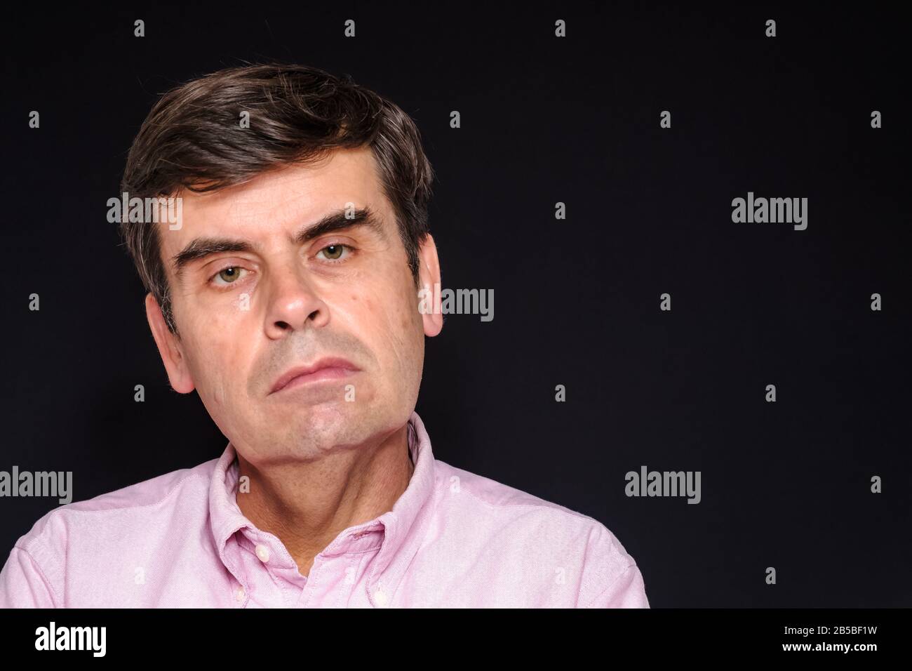 Just one man Stock Photo - Alamy