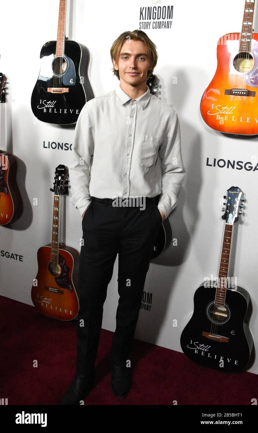 Los Angeles, California, USA 7th March 2020 Actor Hart Denton attends ...