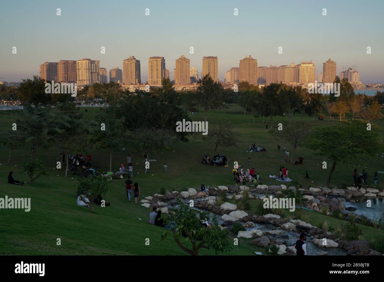 Buildings at Katara Cultural Village, Doha, Qatar Stock Photo - Alamy