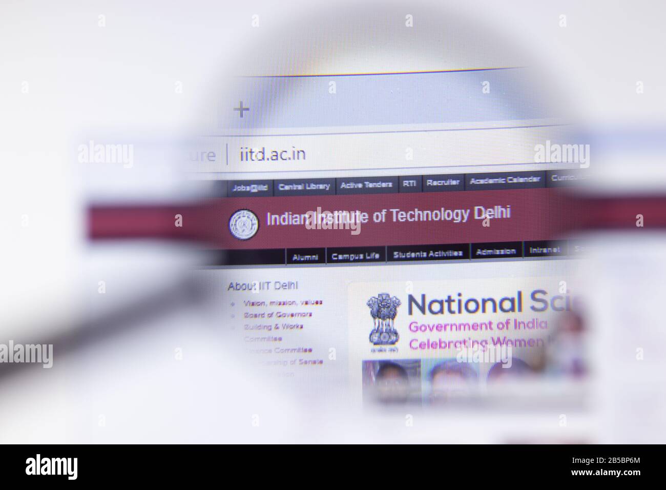 Los Angeles, California, USA - 7 March 2020: Indian Institute of ...