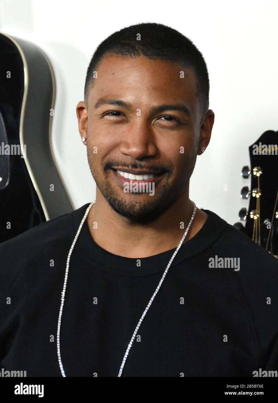 Los Angeles, California, USA 7th March 2020 Actor Charles Michael Davis ...