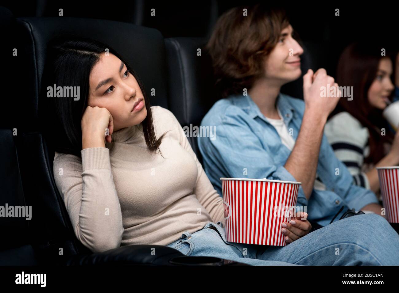 Girlfriend bored friends hi-res stock photography and images - Alamy
