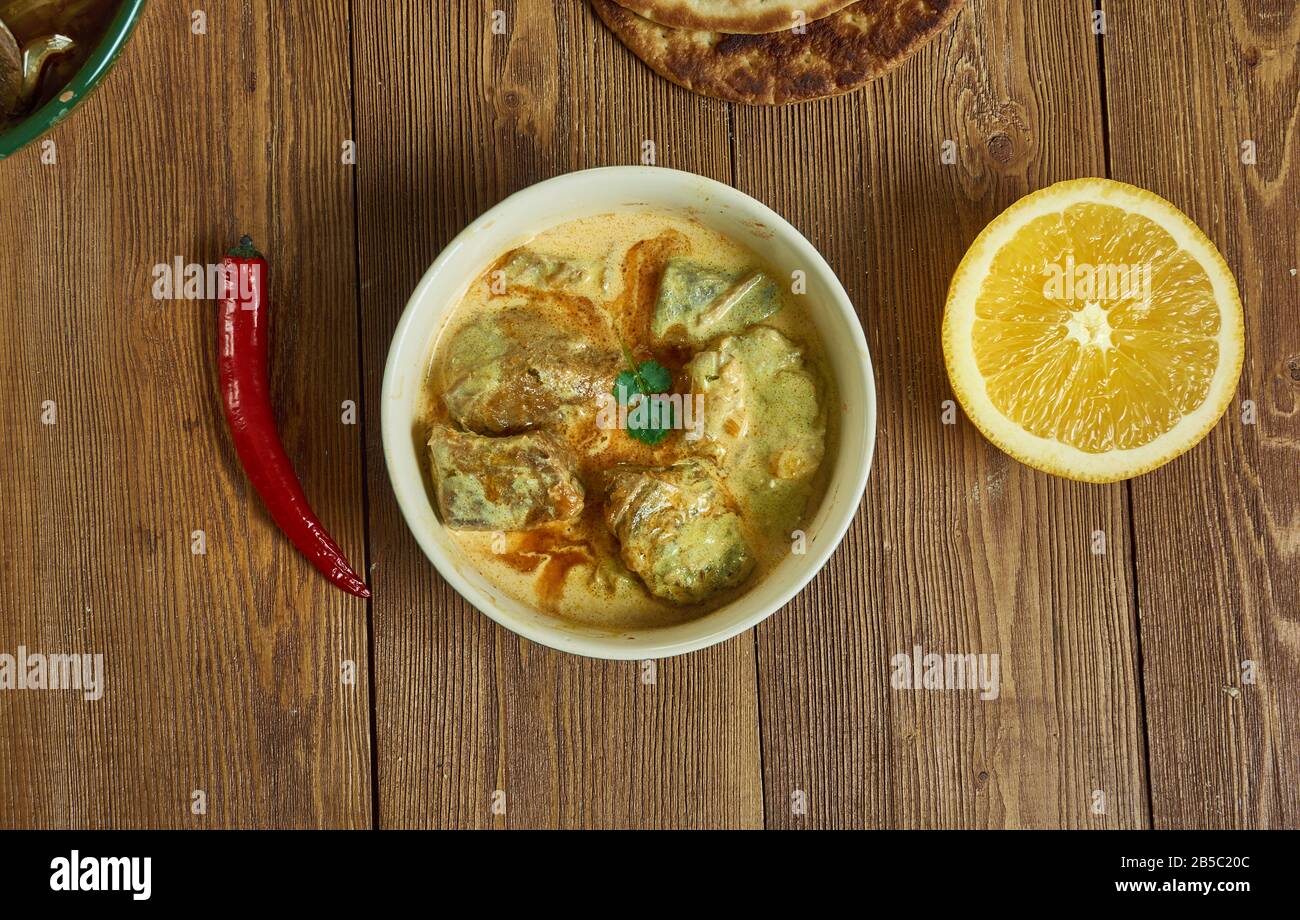 Awadhi Kundan Kaliya, Golden Lamb Curry , creamy meat curry, Awadhi ...