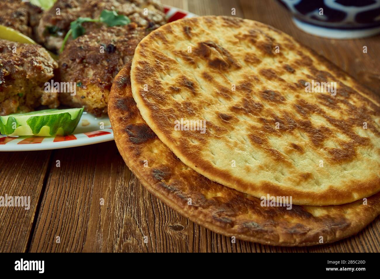 Warqi Paratha, Indian flatbread, Awadhi cuisine, Traditional assorted ...