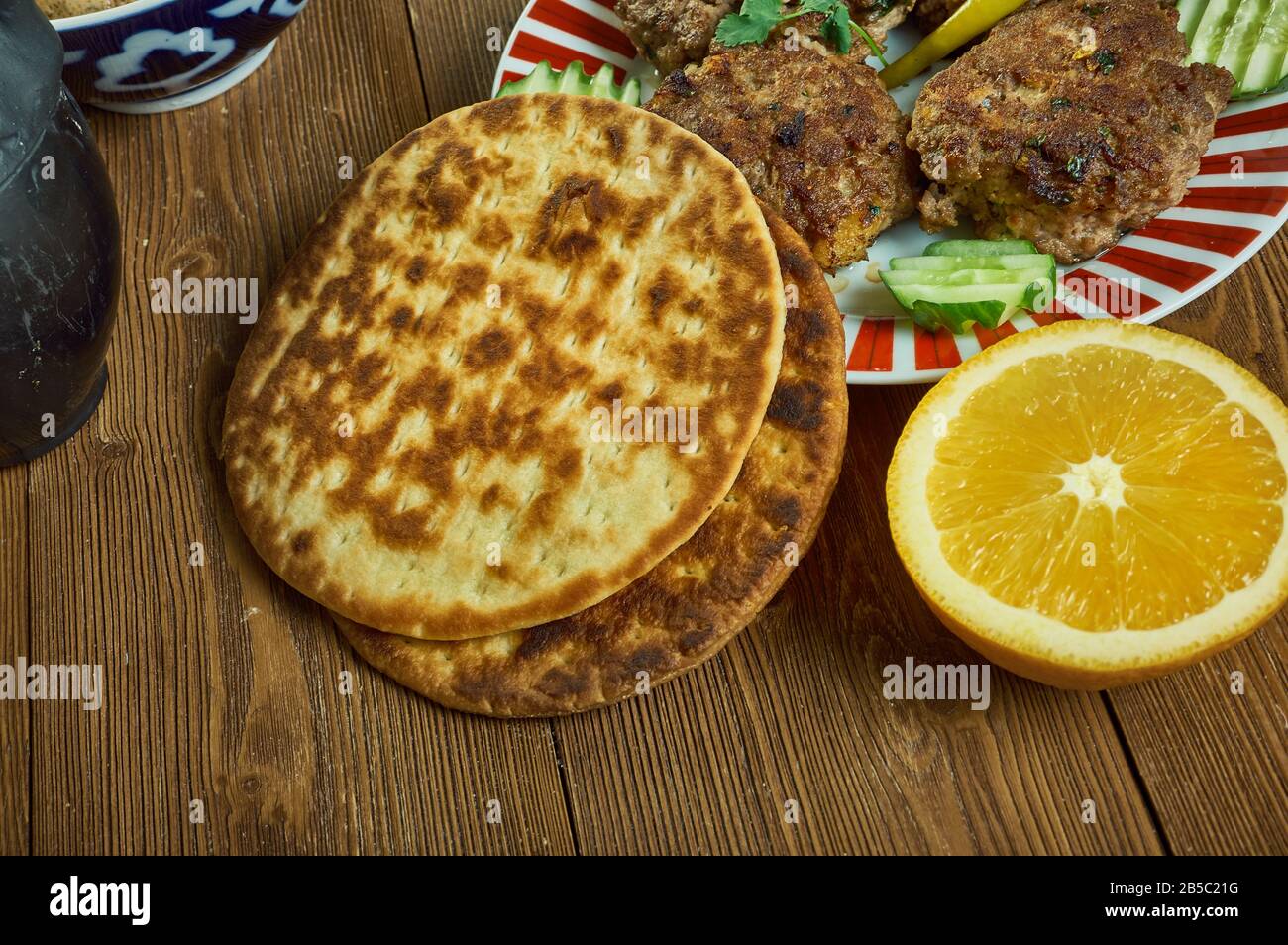 Warqi Paratha, Indian flatbread, Awadhi cuisine, Traditional assorted ...