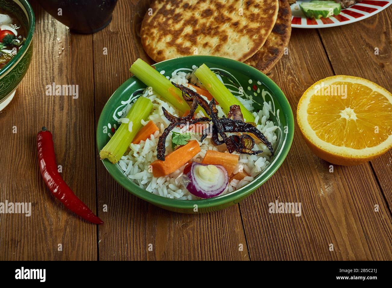 Awadhi Style Tahari, vegetable rice pulao, Awadhi cuisine, Traditional ...