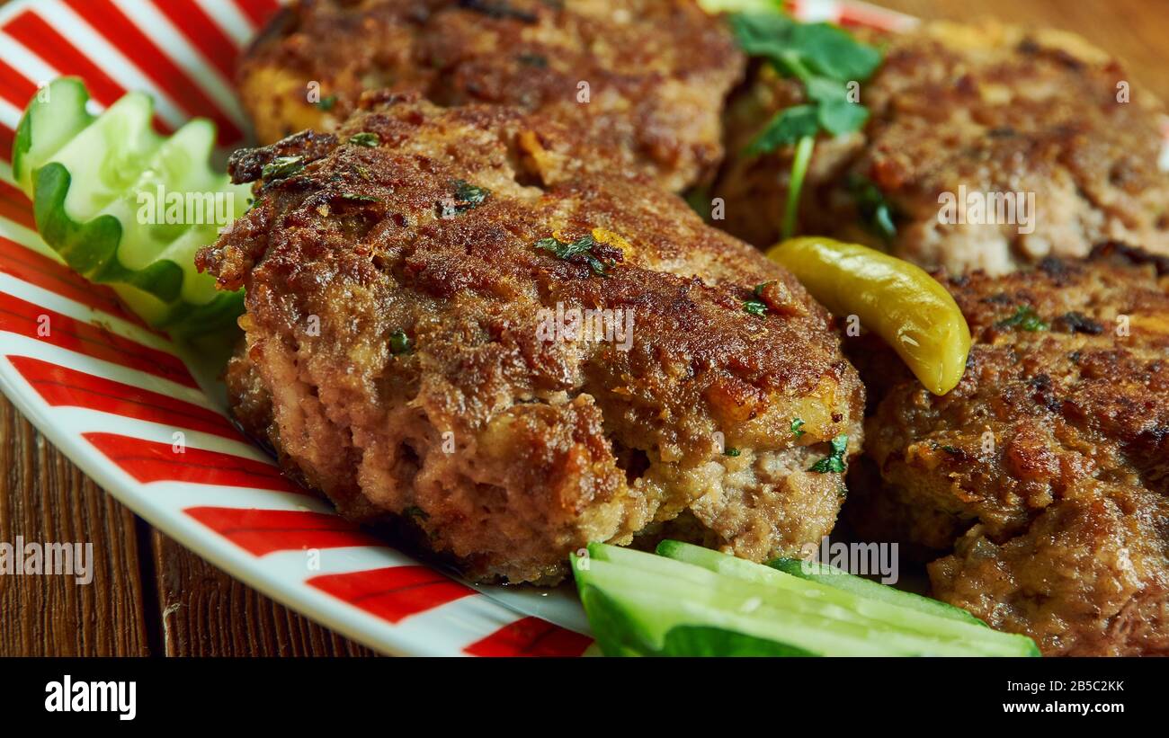 Shami kebab, variety of kebab, originating from the Indian subcontinent ...