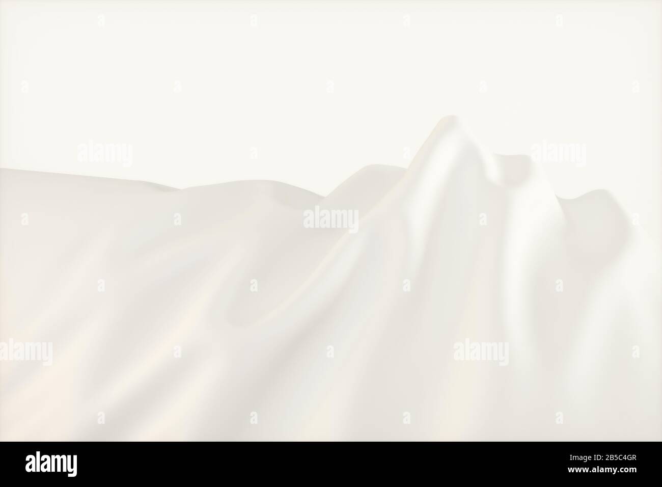 Silk and clothes,ripples and folds,3d rendering. Computer digital ...