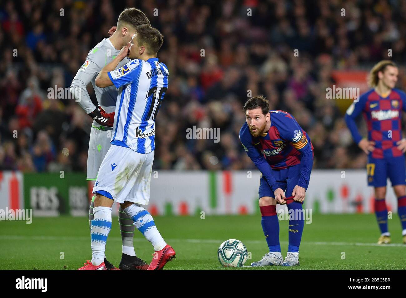 Barcelona, Spain. 07th Mar, 2020. Leo Messi of FC Barcelona during the ...