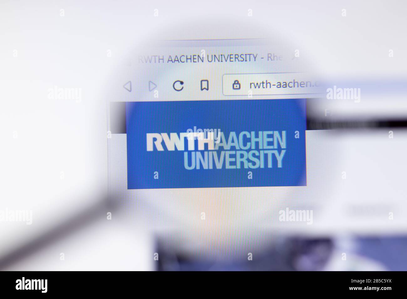 Los Angeles, California, USA - 7 March 2020: RWTH Aachen University ...