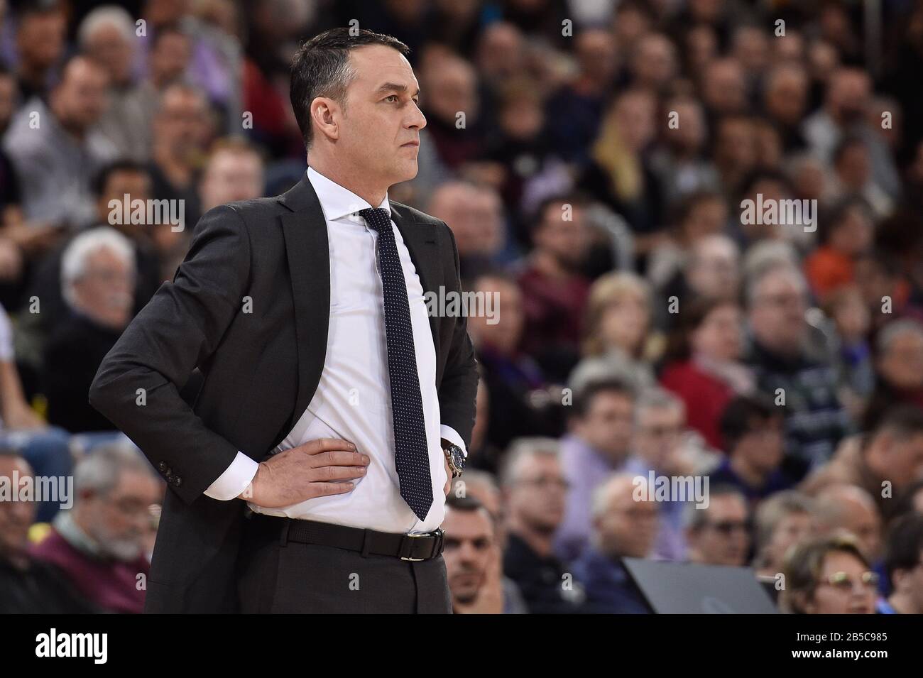 Barcelona, Spain. 06th Mar, 2020. Oliver Kostic of FC Bayern Munich in ...