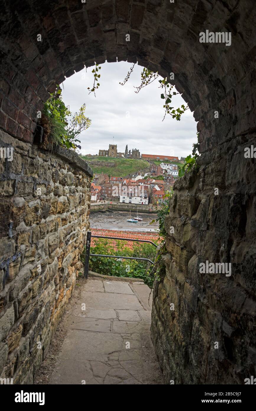Dracula whitby skyline hi-res stock photography and images - Alamy