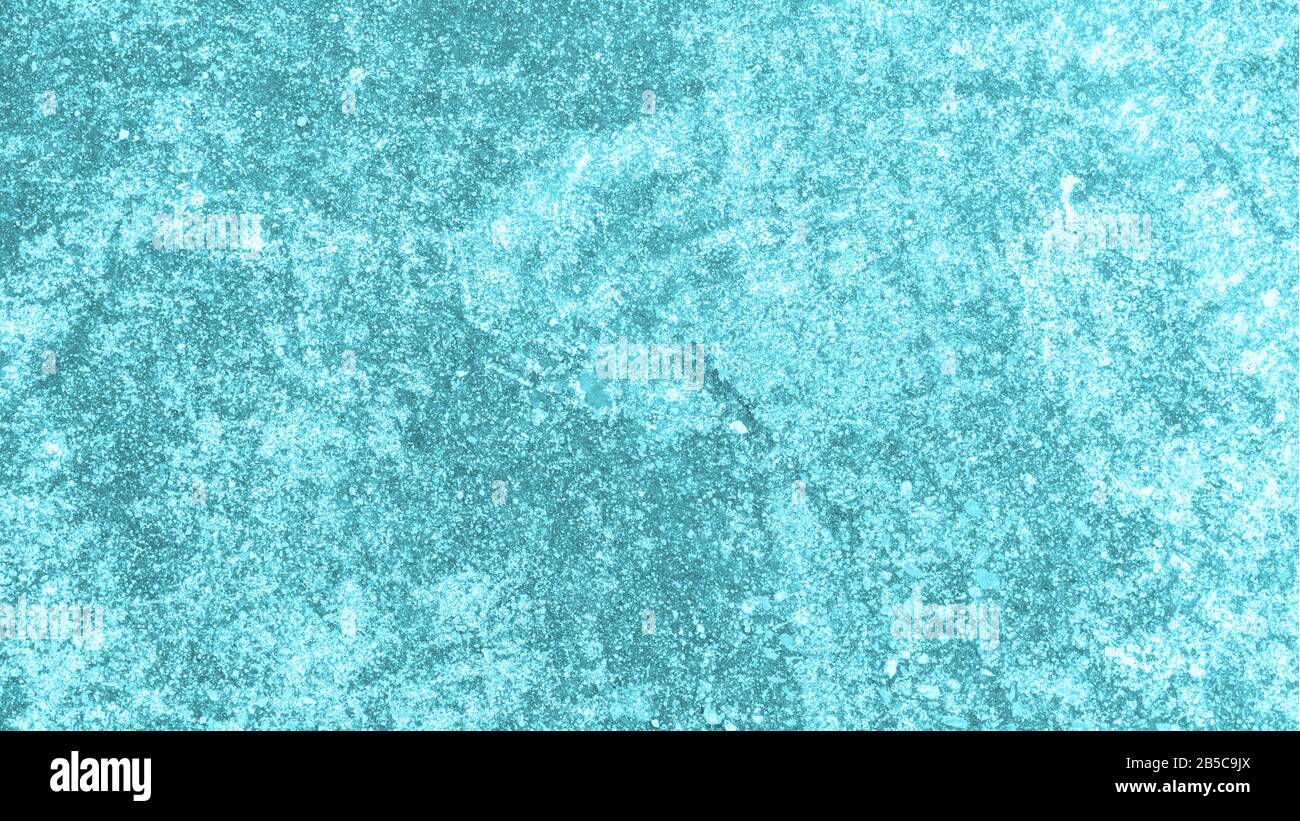 Modern turquoise paint limestone texture in blue light seam home wall ...