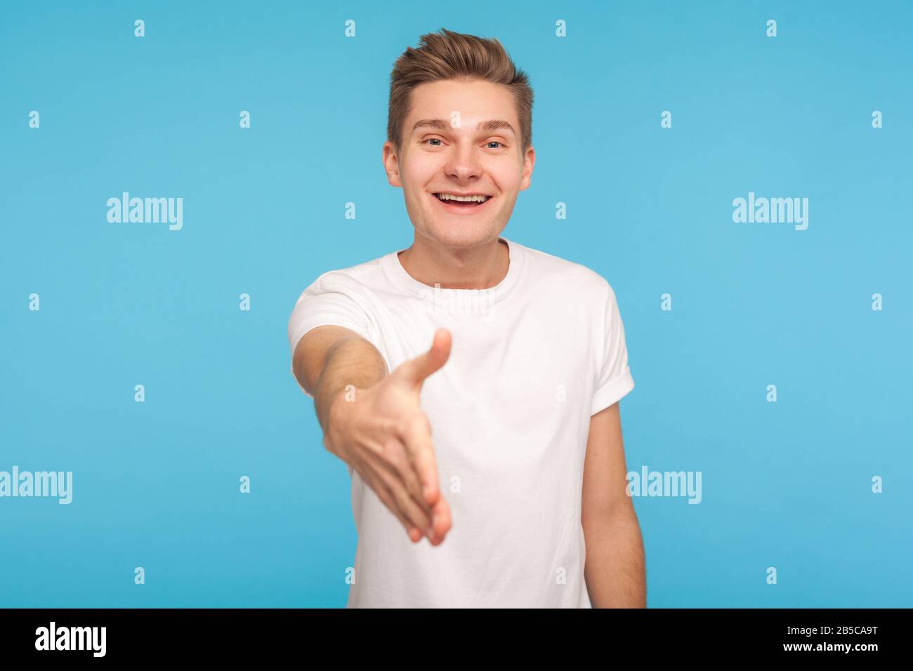 Amiable man hi-res stock photography and images - Alamy