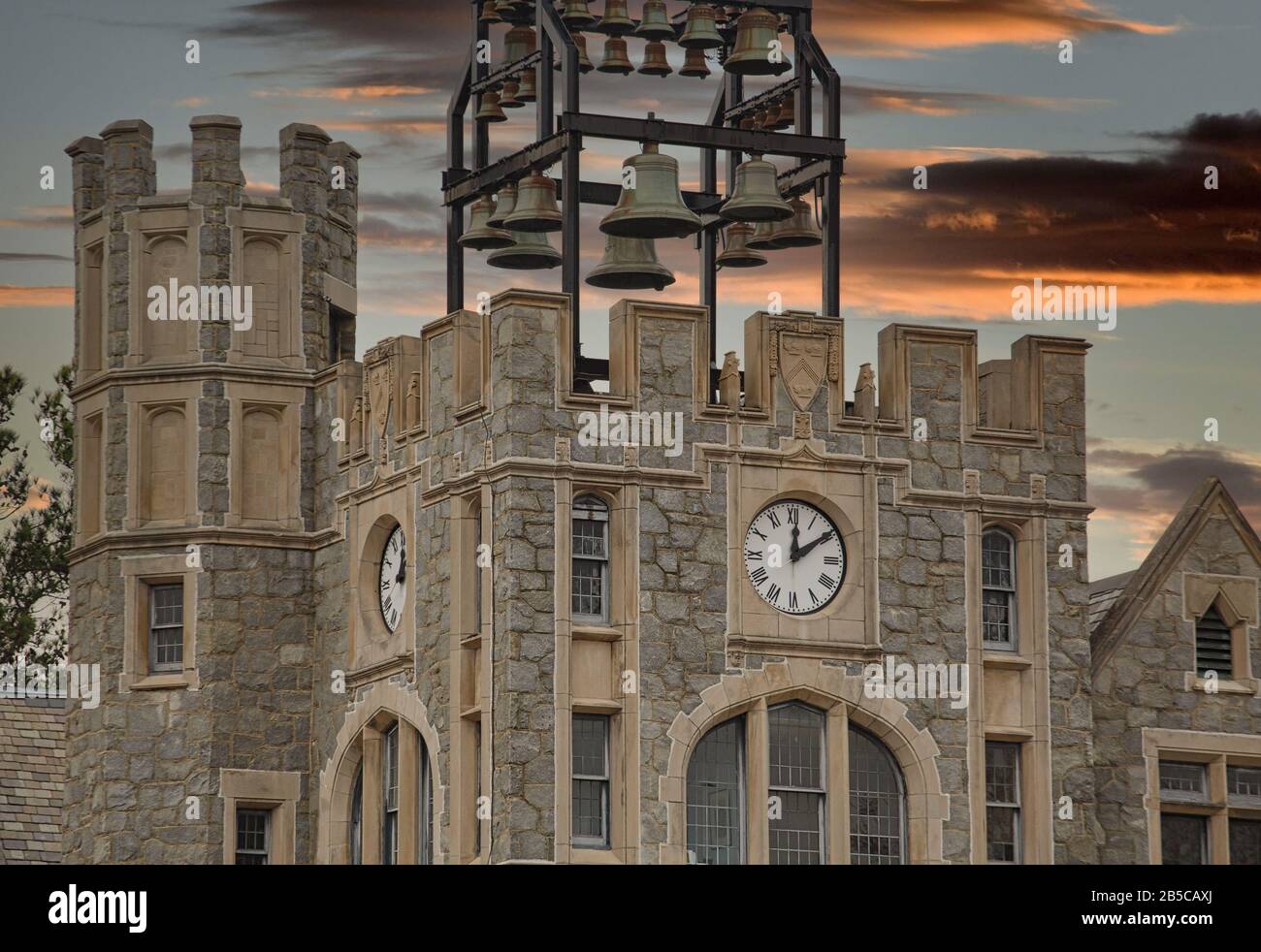 Old city wall bells hi-res stock photography and images - Alamy