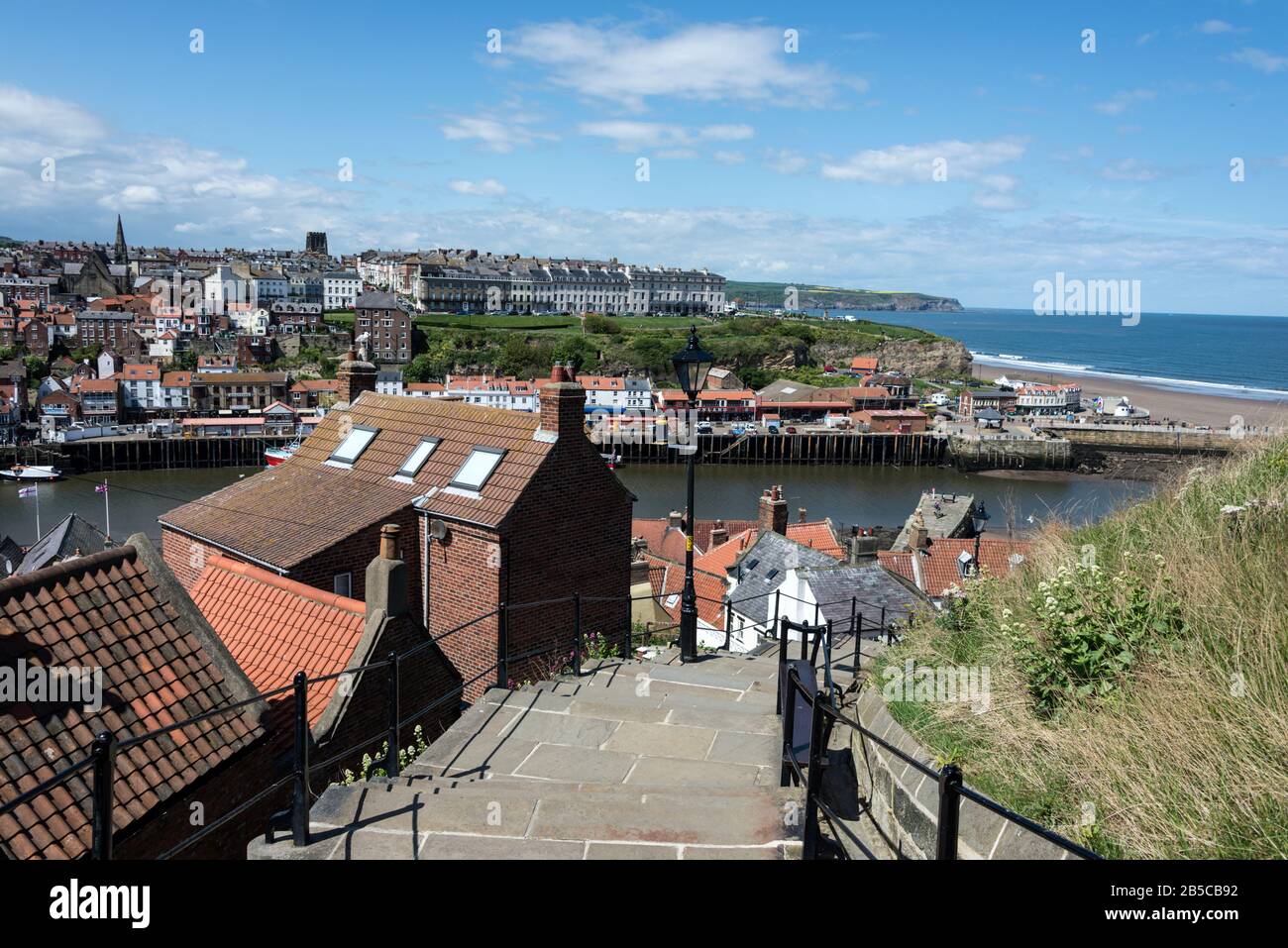 Dracula whitby skyline hi-res stock photography and images - Alamy