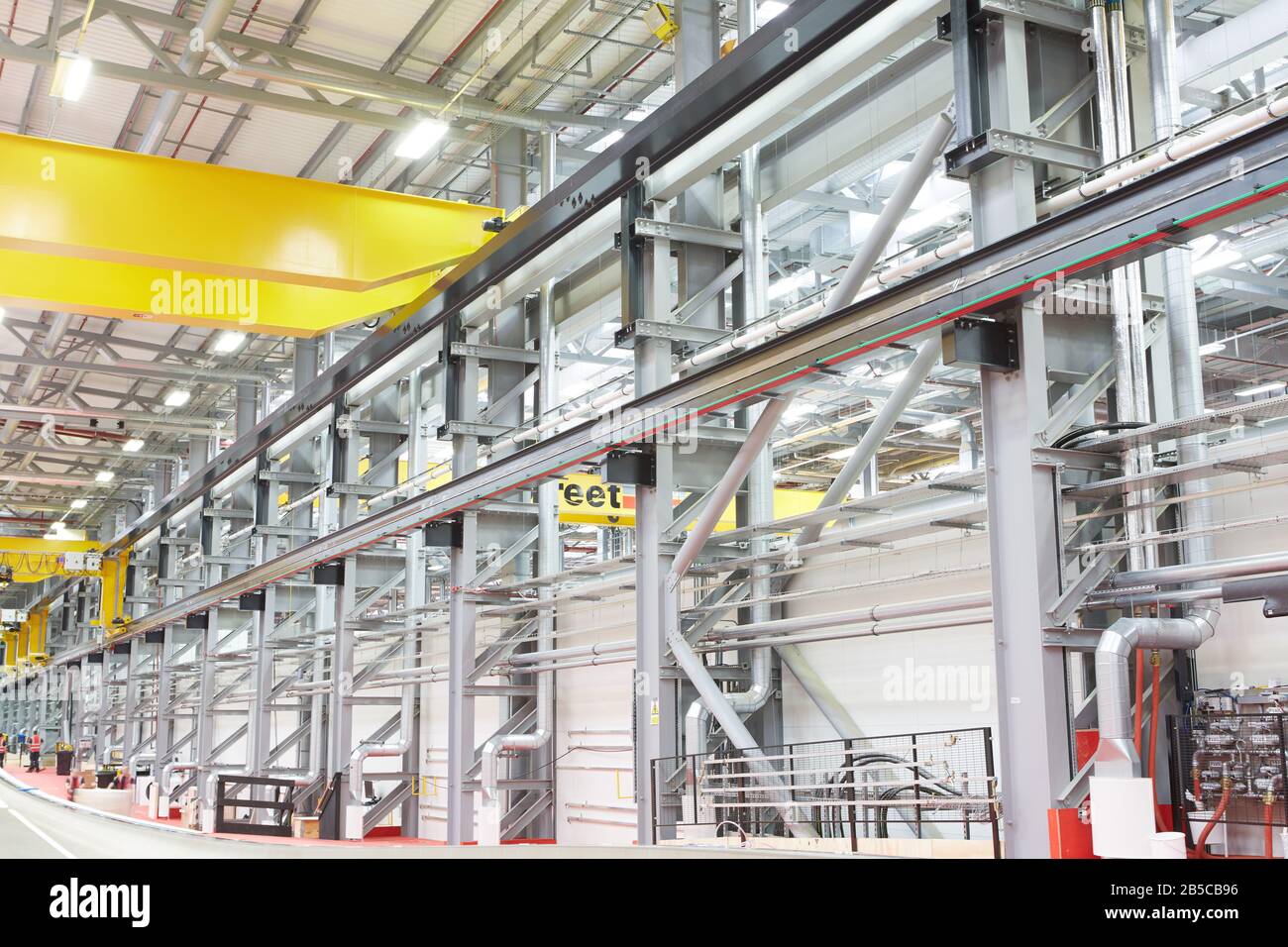 Wind turbine factory Stock Photo - Alamy