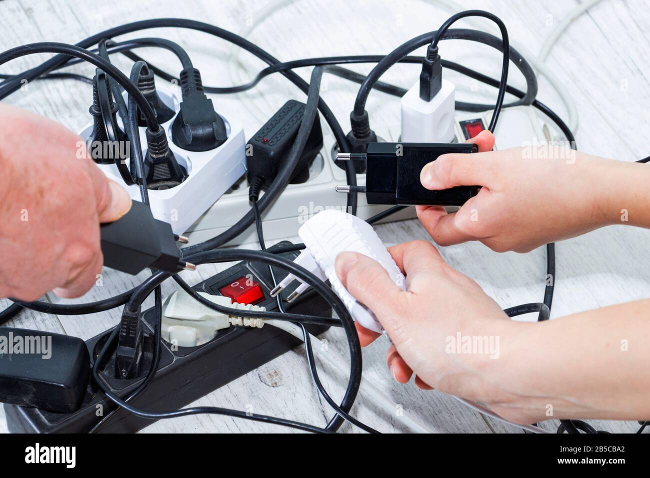 Overloaded power hi-res stock photography and images - Alamy