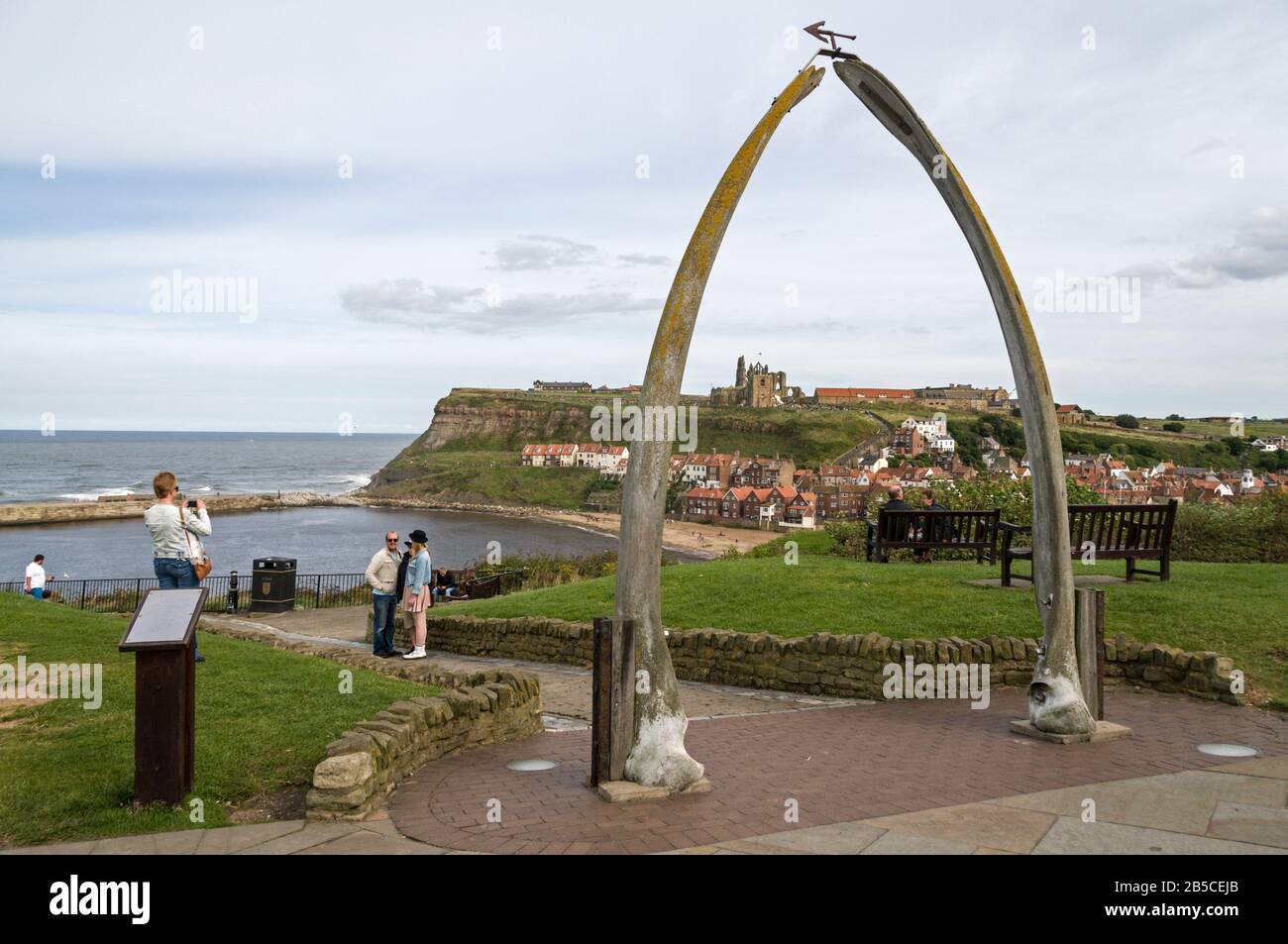 Whitby whale bones hi-res stock photography and images - Alamy