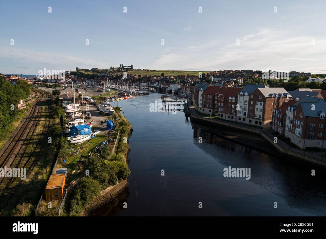 Whiby skyline hi-res stock photography and images - Alamy