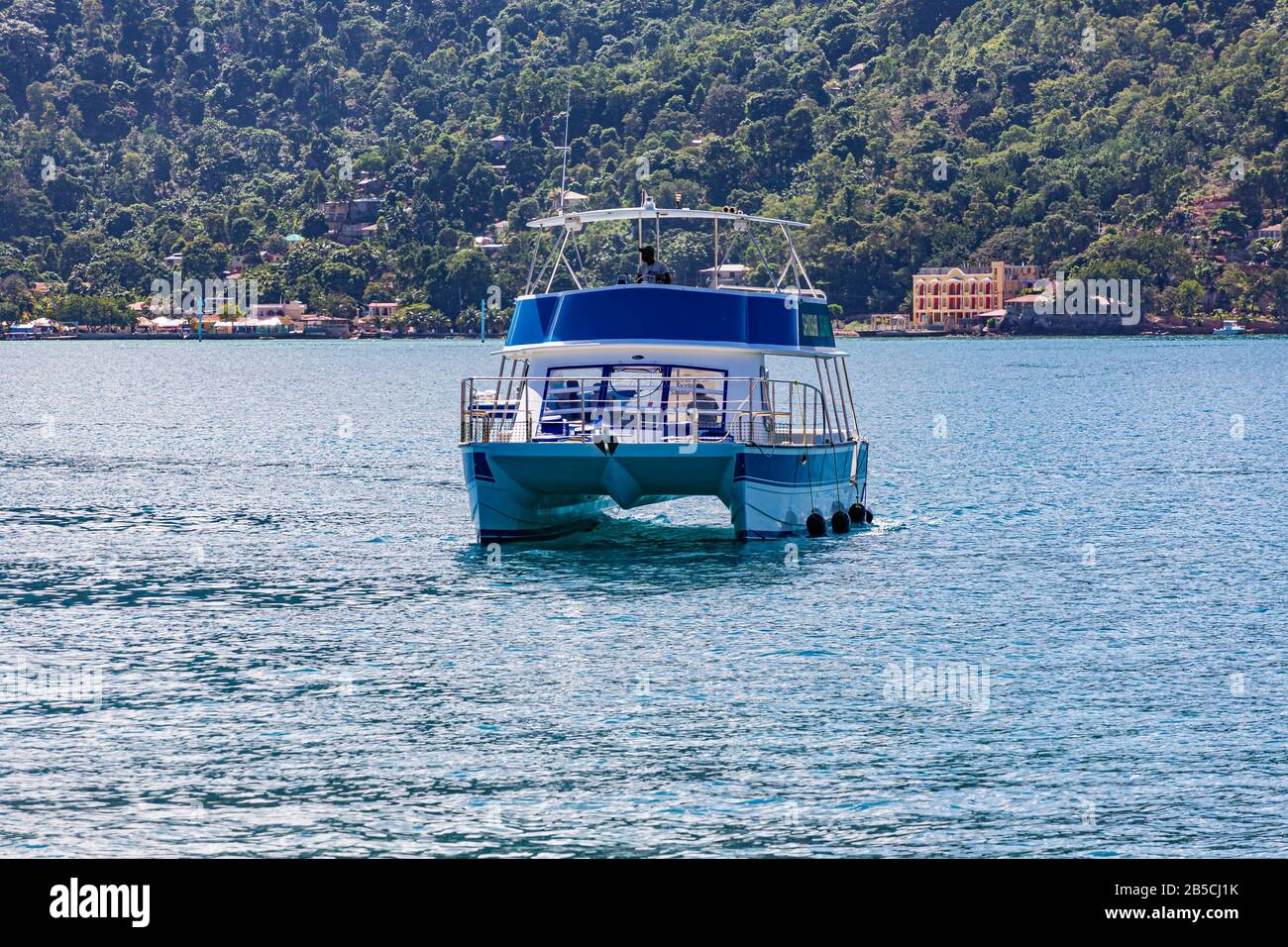 Caribbean boat hi-res stock photography and images - Alamy