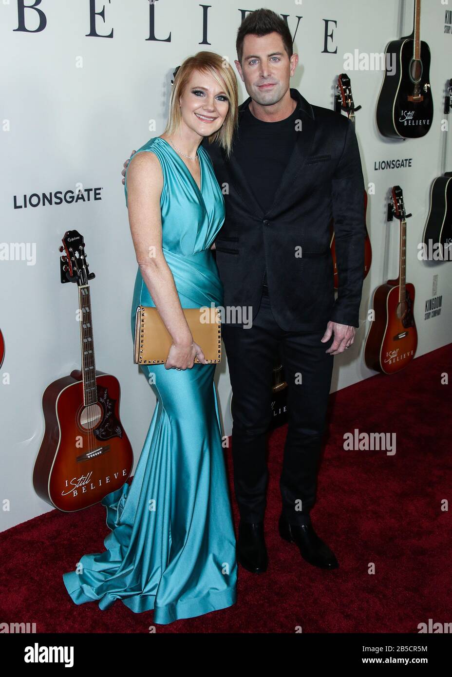 HOLLYWOOD, LOS ANGELES, CALIFORNIA, USA - MARCH 07: Adrienne Camp and ...