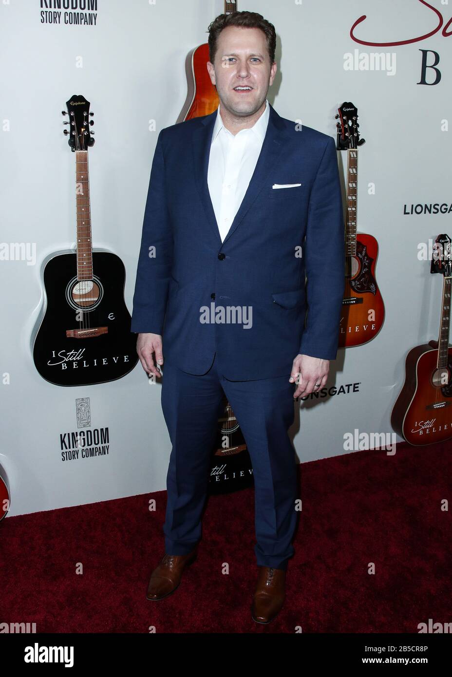 HOLLYWOOD, LOS ANGELES, CALIFORNIA, USA - MARCH 07: Jon Erwin arrives ...