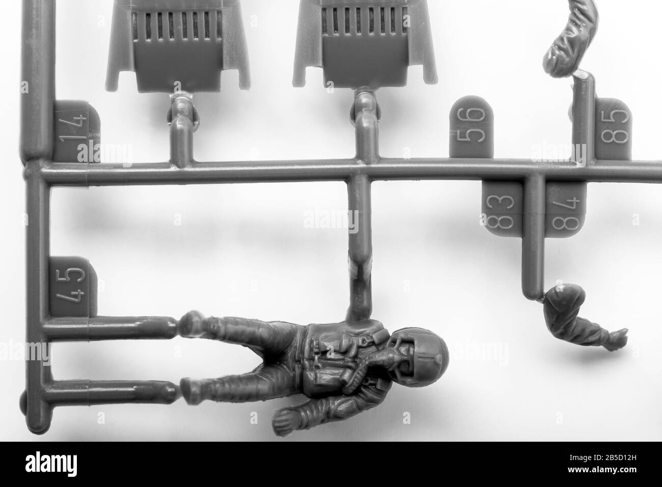 Scale model pilots Black and White Stock Photos & Images - Alamy