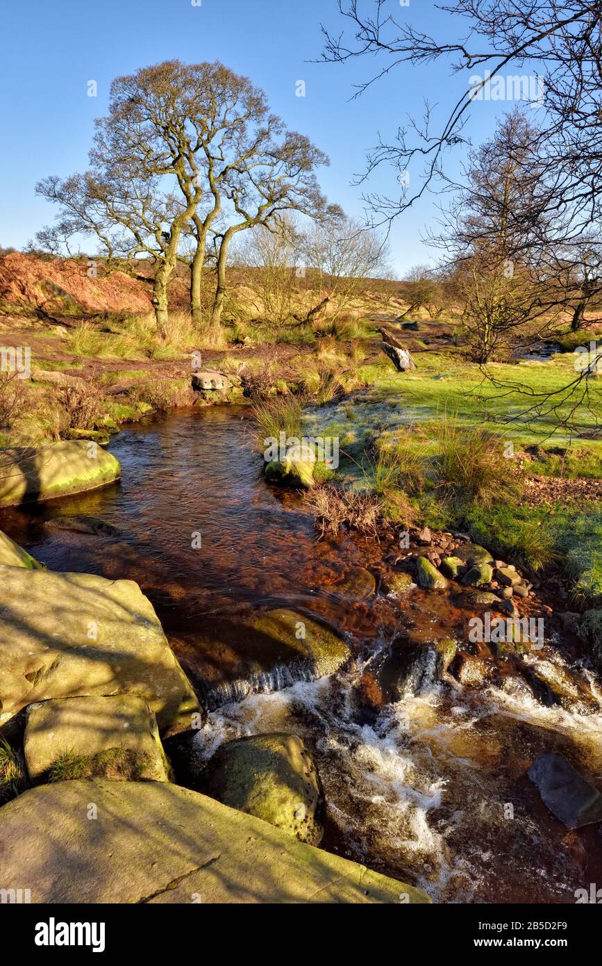 Burbage Brook,Padley Gorge Trail Peak District National Park,Longshaw ...