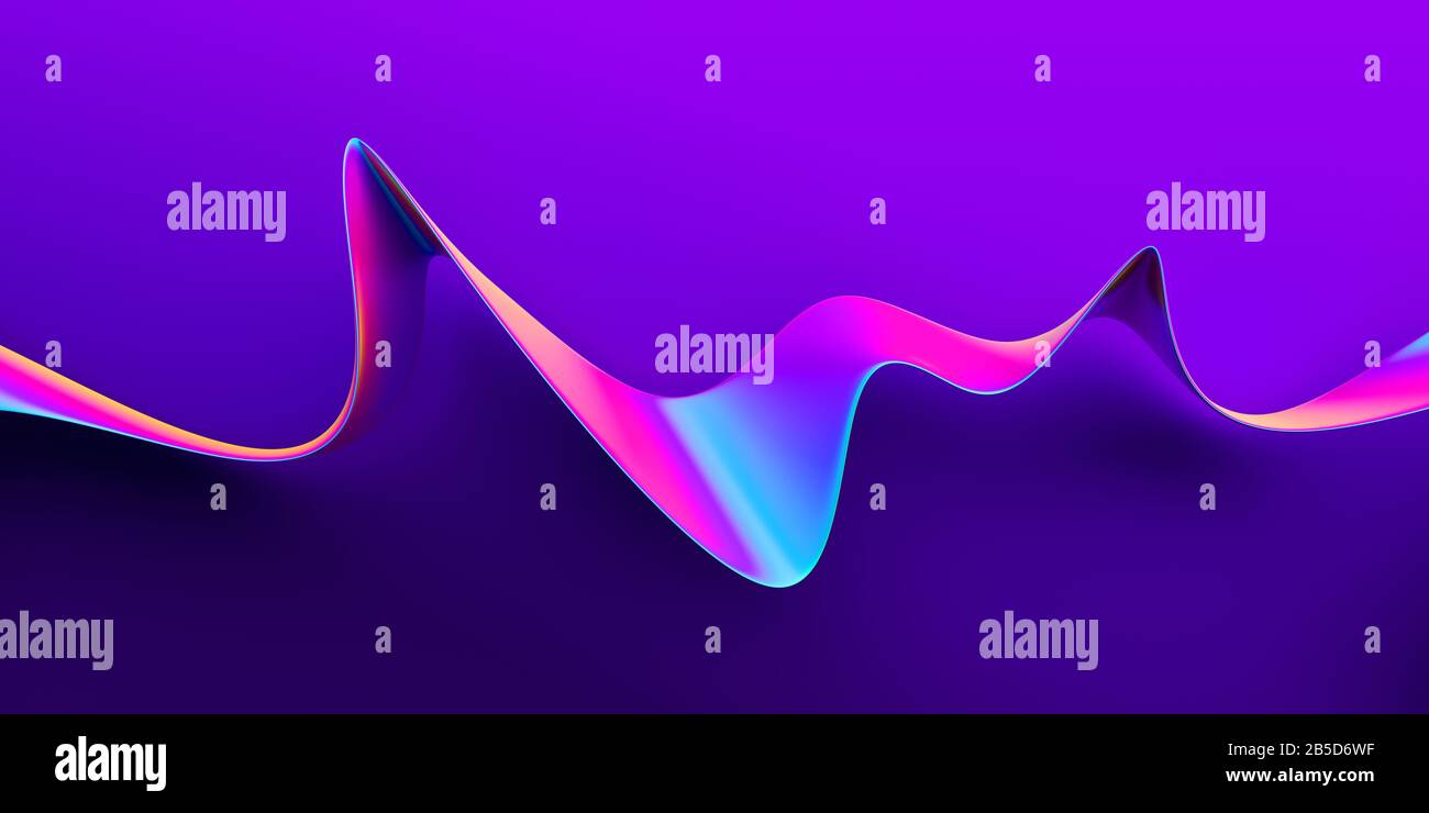 Abstract 3d rendered illustration, modern background design Stock Photo ...