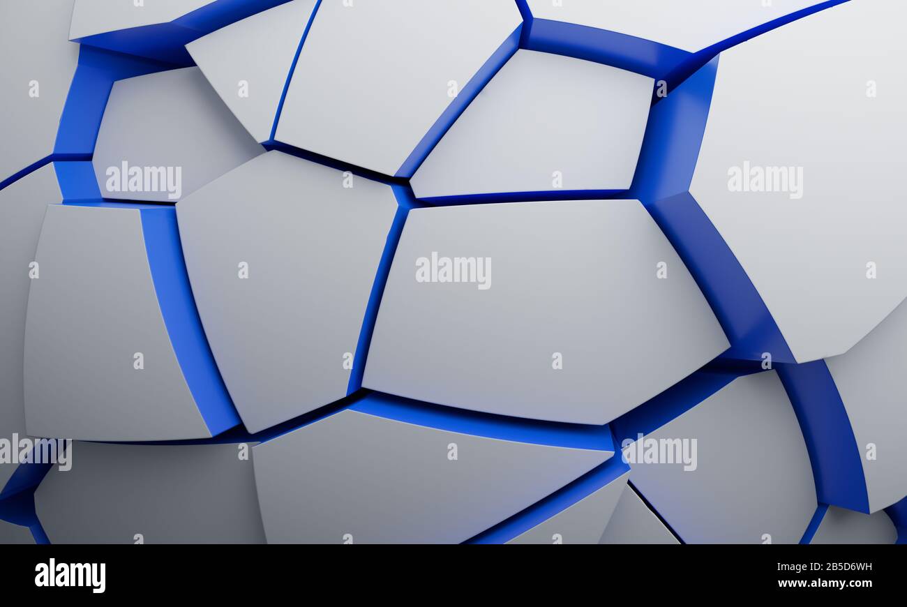 Abstract 3d render, cracked surface, modern background design Stock ...