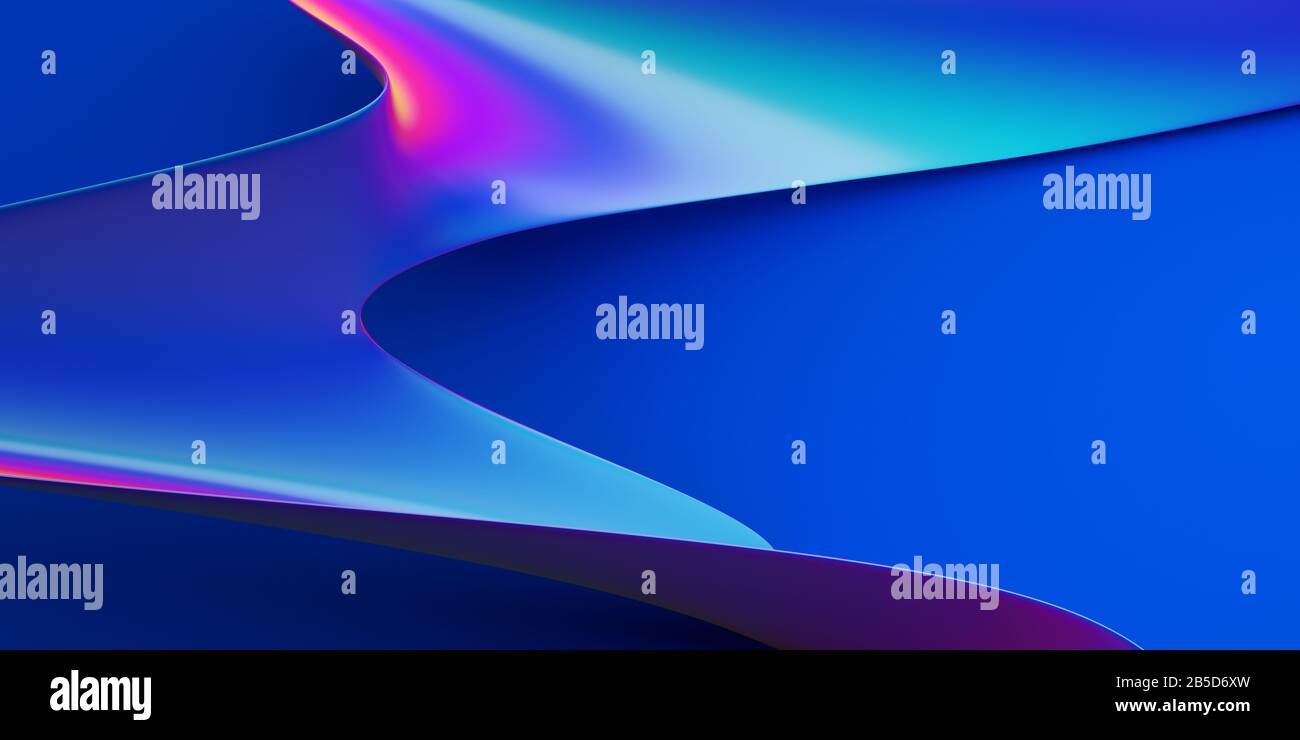 Abstract 3d rendered illustration, modern background design Stock Photo ...