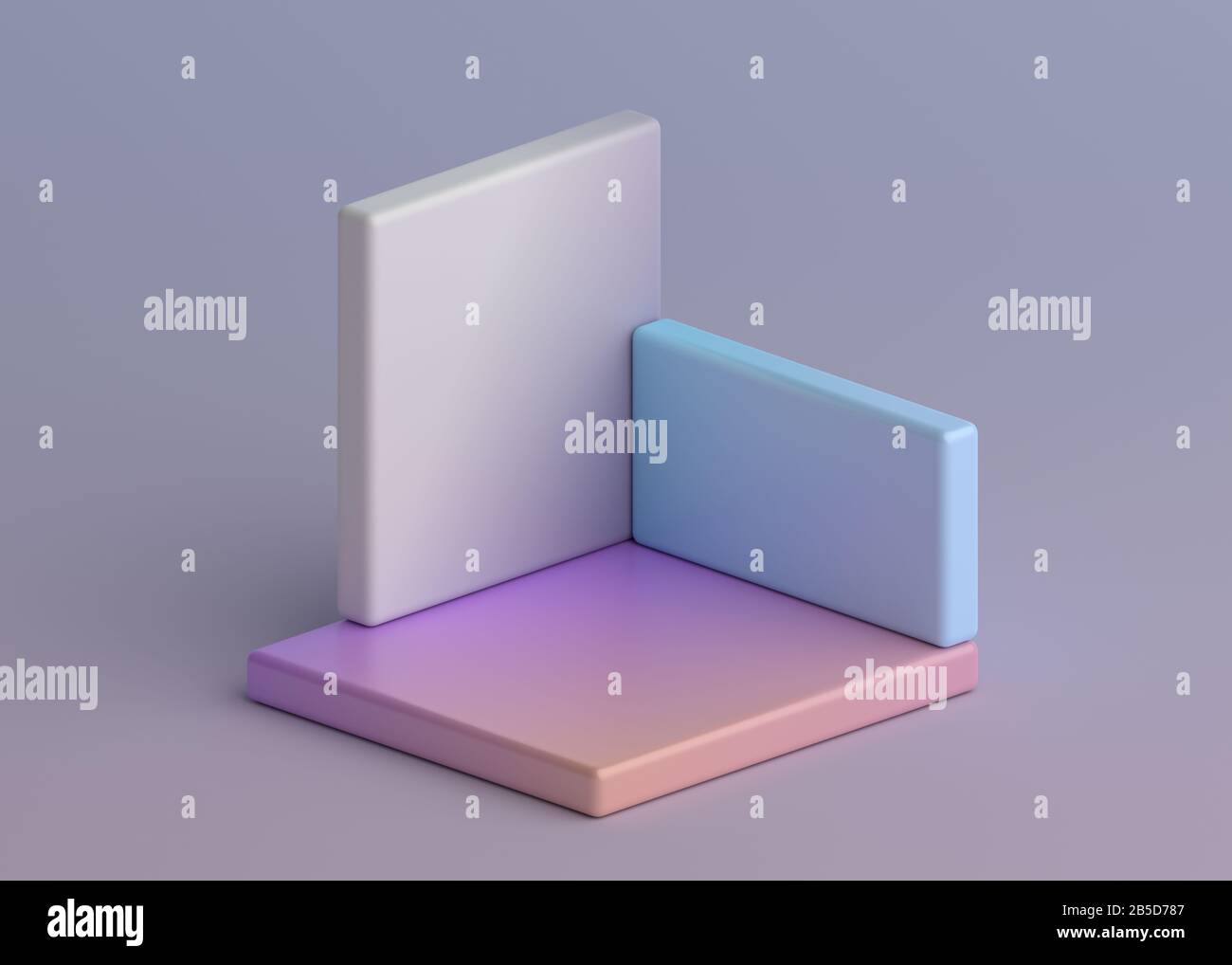 Abstract 3d render, modern background, graphic design Stock Photo - Alamy