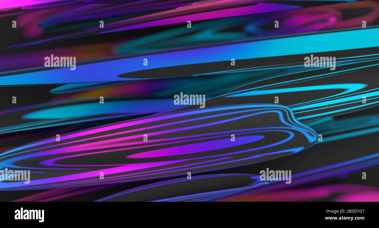 Abstract 3d rendered illustration, modern background design Stock Photo ...