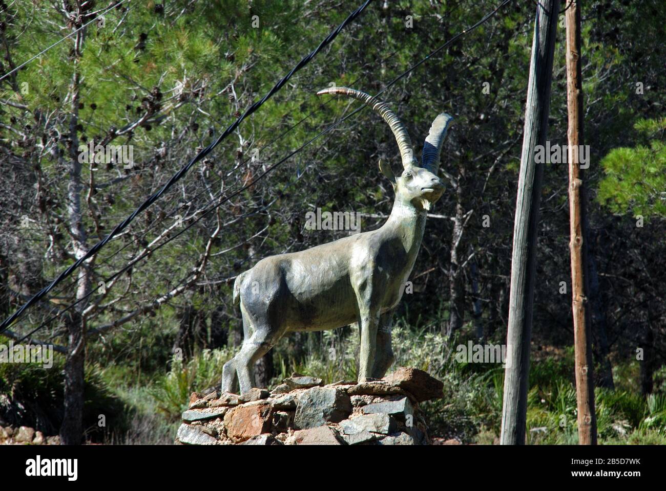 Statue of goats hi-res stock photography and images - Alamy