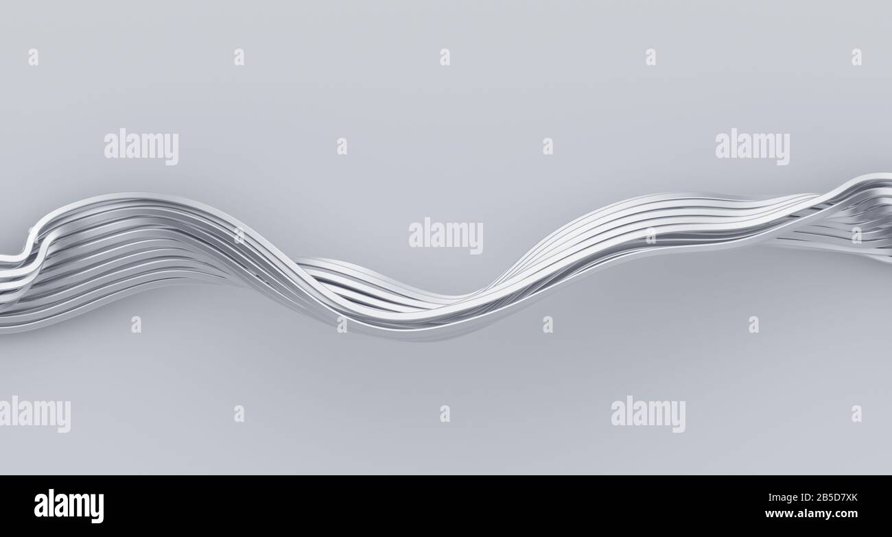 Abstract 3d rendered illustration, modern background design Stock Photo ...