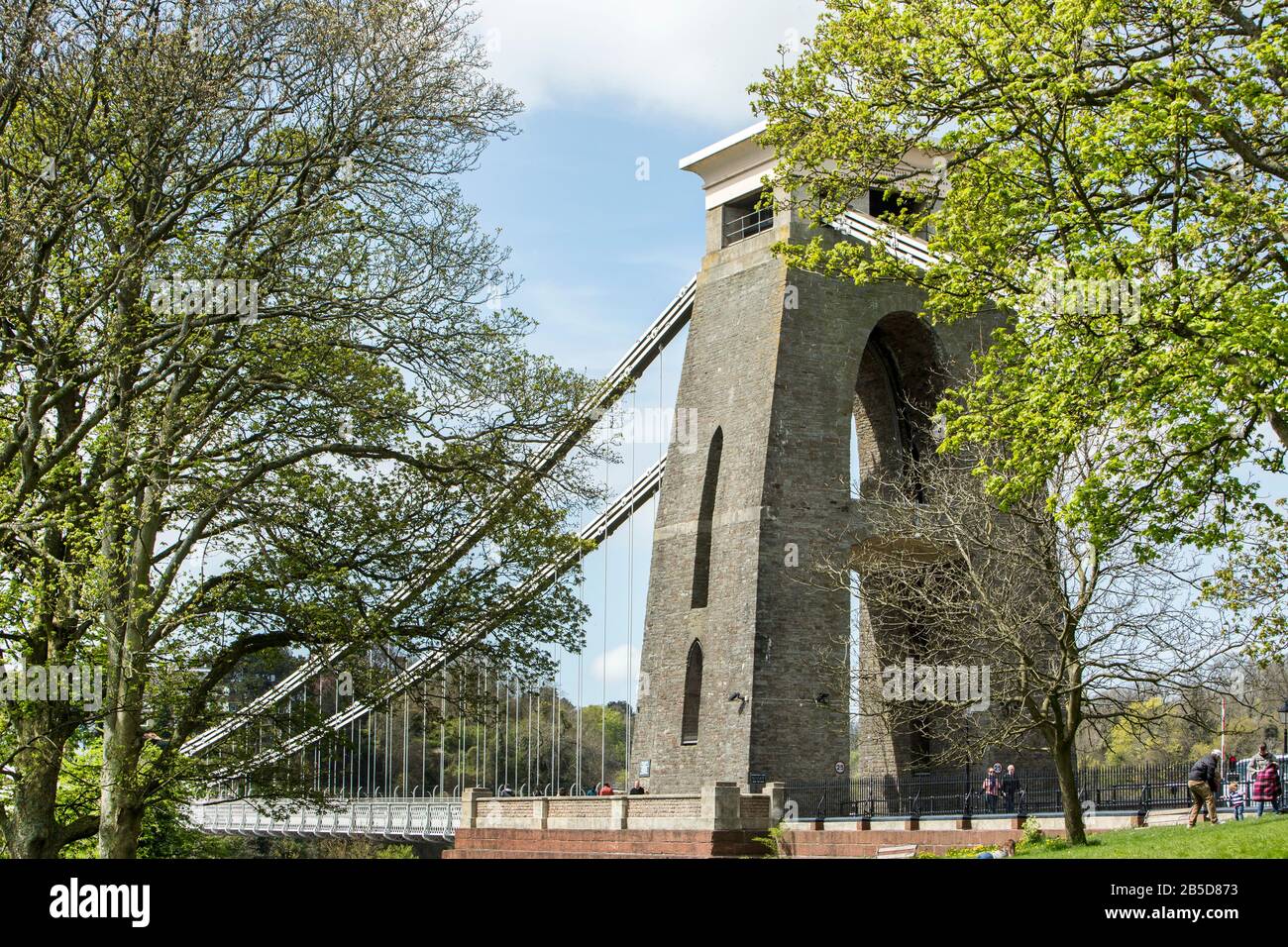 The Clifton Suspension Bridge, Clifton, Bristol, Avon, England, Uk ...