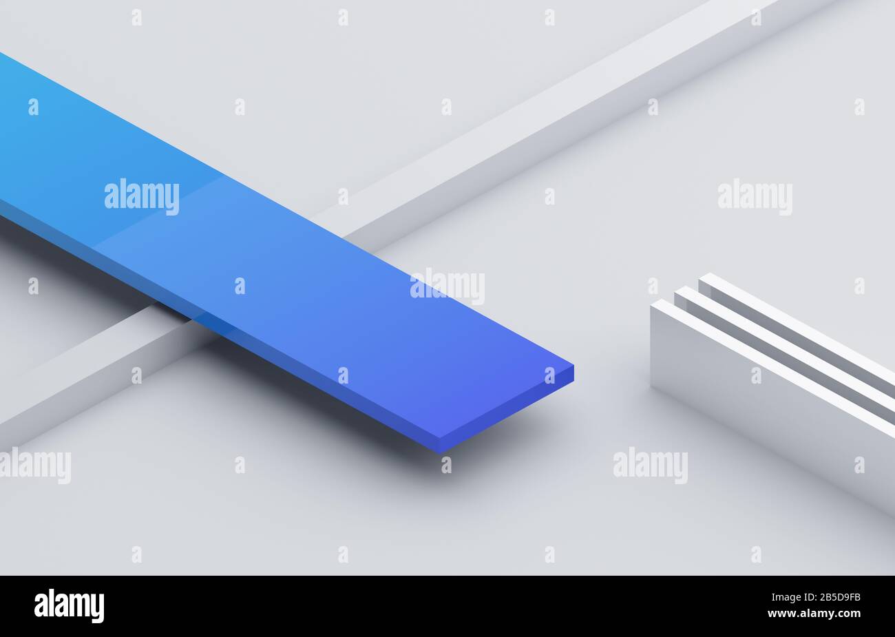 Abstract 3d render, modern minimalistic background design Stock Photo ...